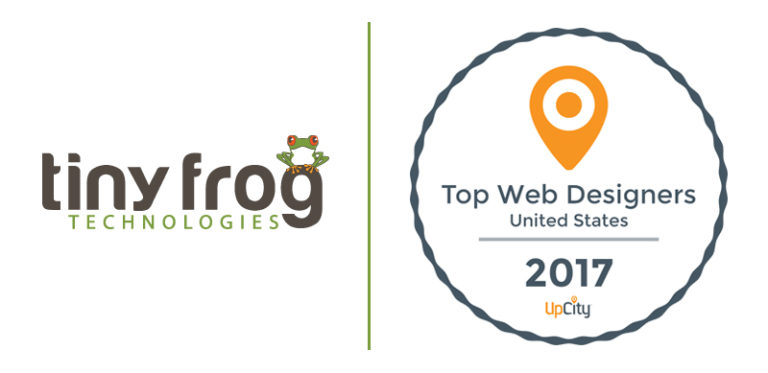 Tiny Frog Recognized as a Top Web Designer In U.S. - TinyFrog Technologies